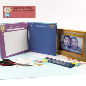 Twins' First-Year Chronicle: Celebrate a Year of Precious Moments | Beautiful Baby Keepsake Journal with Stickers, Family Tree, Letters from Parents, and More