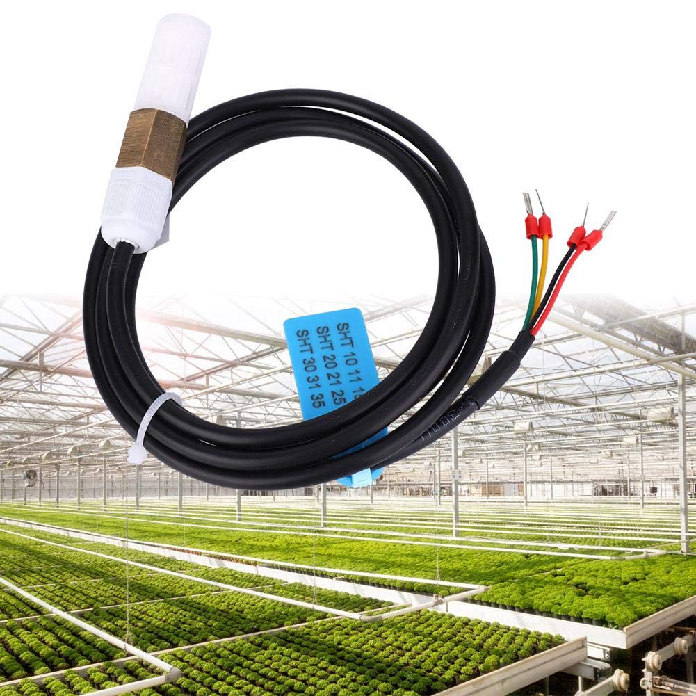 Digital Temperature Humidity Sensor Copper Plastic Housing High Accuracy for Soil FS400-SHT3 Housing High Accuracy Low Consumption I2C Output(SHT31)