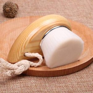 Cleansing Facial Brush Soft Bristle Face Cleaning Beauty Brush for Deep Pore Cleansing