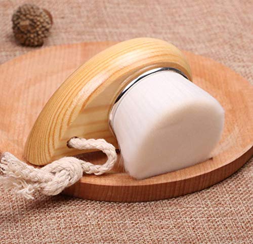 Cleansing Facial Brush Soft Bristle Face Cleaning Beauty Brush for Deep Pore Cleansing