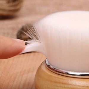 Cleansing Facial Brush Soft Bristle Face Cleaning Beauty Brush for Deep Pore Cleansing