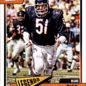 2018 Classics Football #109 Dick Butkus Chicago Bears Legend Panini NFL Card