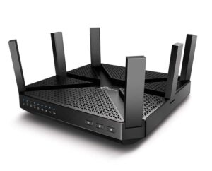 tp-link archer c4000 wireless ac4000 mu-mimo tri-band router (refurbished)