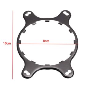 CPU Cooler Fan Bracket Heatsink Holder AM4 Mounting Bracket Kit for Corsair Hydro Series H45 H55 H60 H75 (Black)