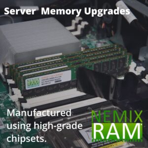 NEMIX RAM 128GB 4x32GB DDR4-2933 PC4-23400 2Rx4 ECC Registered Server Memory by NEMIX RAM