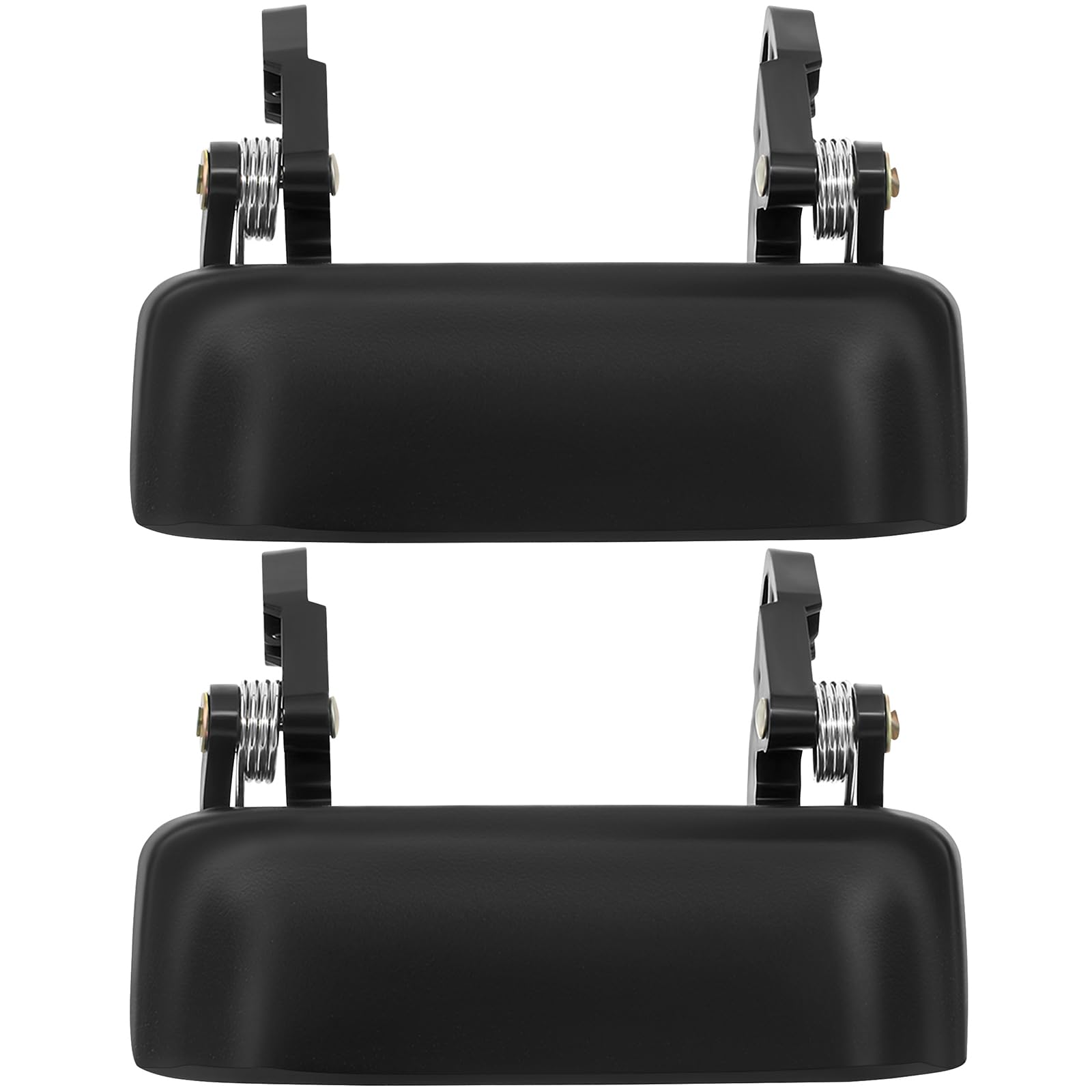 ECCPP Door Handles Exterior Outside Outer Front Driver Passenger Side for 1998-2011 for Ford Ranger Black(2pcs)