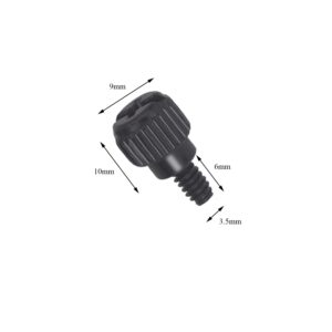 10 x Computer Case Thumbscrews (6-32 Thread) PC Computer Case Fastener Thumb Screws,for Cover/Power Supply/PCI Slots/Hard Drives