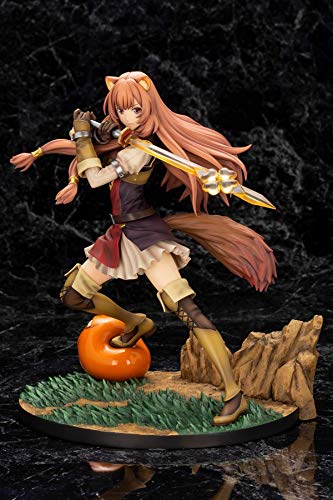 Kotobukiya The Rising of The Shield Hero Raphtalia ANI Statue, Multicolor