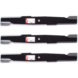 oregon 3 pack 92-035 hi lift mower blade for toro 105-7784 72"