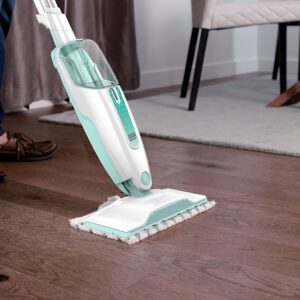 Shark Steam Mop S1000WM Hard Floor Cleaner With XL Removable Water Tank and 18-Foot Power Cord (Renewed)