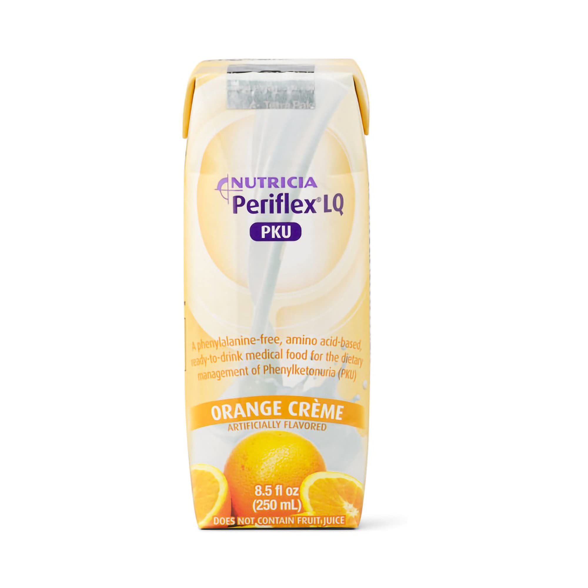 Periflex LQ PKU Orange Crème Flavor 8.5 oz. Pouch Ready to Use, 80177 - Sold by: Pack of One