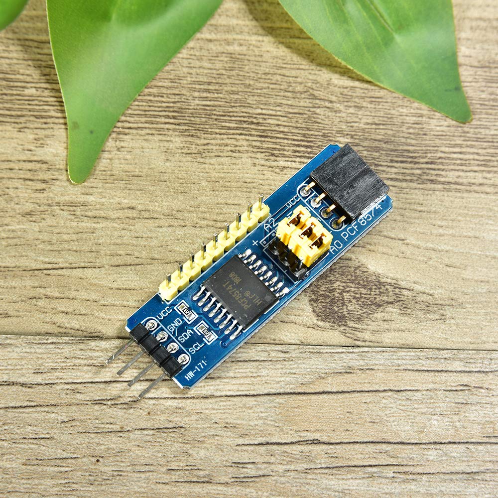 Comimark 3Pcs PCF8574 PCF8574T I2C 8 Bit IO GPIO Expander Module for Arduino & Raspberry Pi