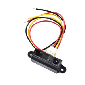 comimark 1pcs gp2y0a21yk0f sharp ir analog distance sensor distance 10-80cm cable for arduino