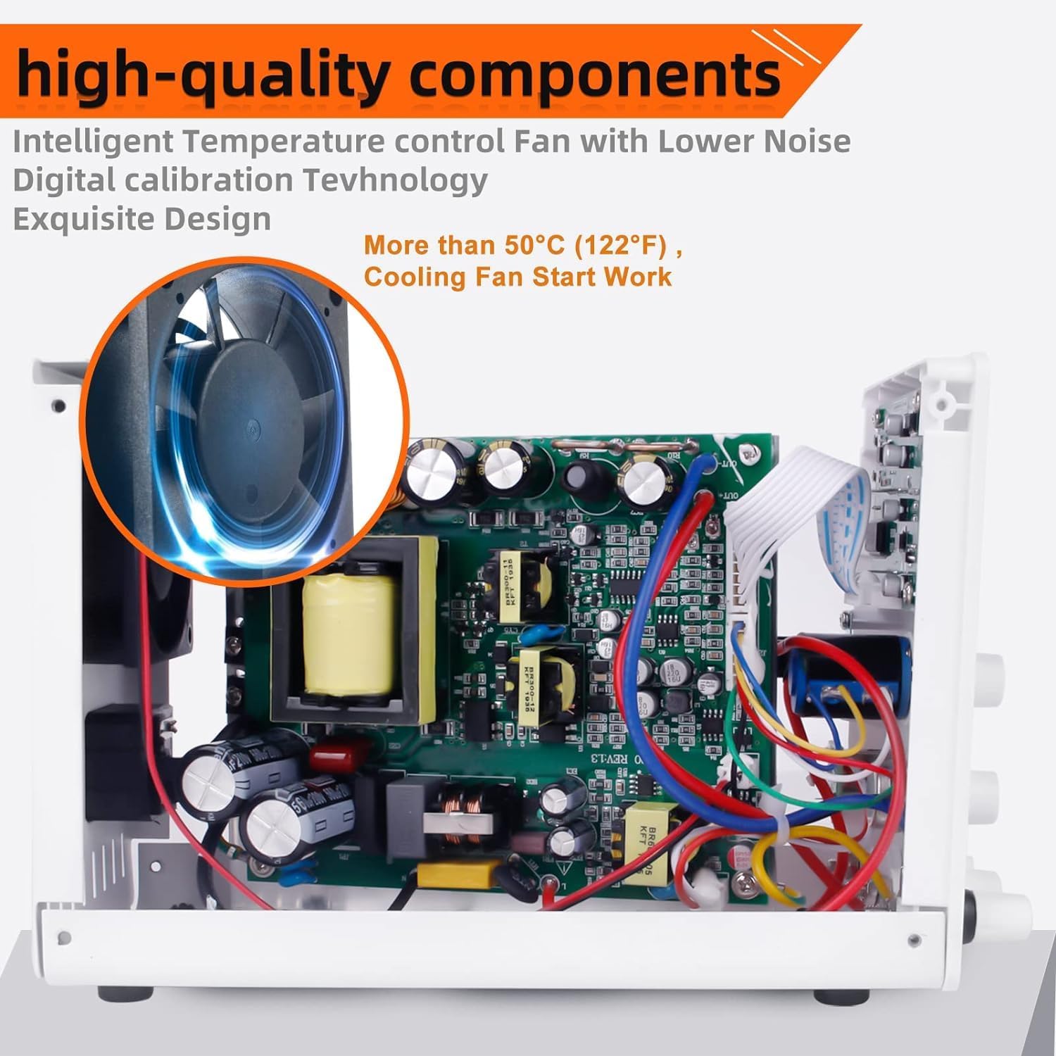 NICE-POWER DC Power Supply Adjustable Variable 3Digital LED Display Adjustable Regulated Switching Power Supply Digital (30V 10A)