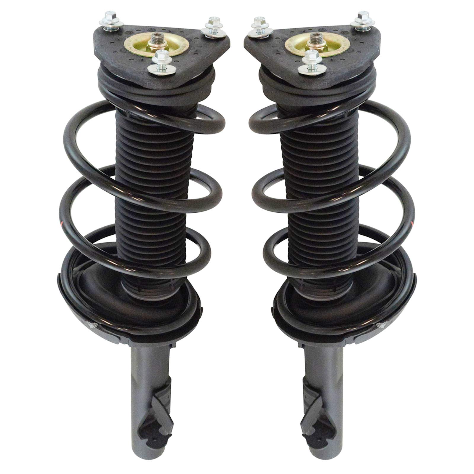 TRQ Front Strut & Coil Spring Assembly Set Driver & Passenger Sides Compatible with 13-19 Ford Escape