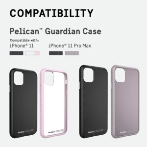 Pelican iPhone 11 Case, Guardian Series – Military Grade Drop Tested – TPU, Polycarbonate Protective Case for Apple iPhone 11 (Black)