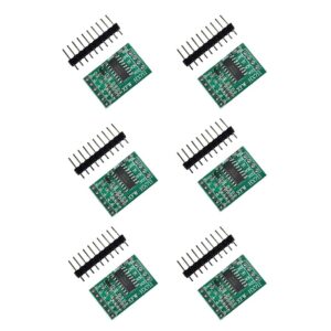 comimark 6pcs hx711 weighing sensor dual-channel 24 bit precision a/d module pressure sensor