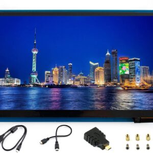 7inch HDMI LCD 1024x600 IPS Capacitive Touch Screen,HDMI/VGA Display Interface Support All Version Raspberry Pi 4B/3B+/3B/2B/Zero/Zero W/Zero WH,Jetson Nano BB Black Banana Pi Windows 10/8.1/8/7