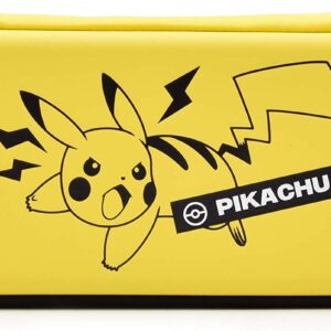 Hori Pikachu Emboss Case - Officially Licensed By Nintendo & Pokemon - Nintendo Switch