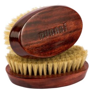 rubab men 100% boar bristle beard brush for men | premium hand-crafted wooden handle| ideal for daily beard style & care | made in india