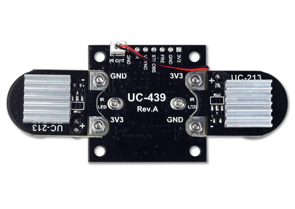 Arducam Day-Night Vision for Raspberry Pi Camera, Automatic IR-Cut Switching All-Day Image All-Model Support, IR LED for Low Light and Night Vision, M12 Lens Interchangeable, OV5647 5MP 1080P