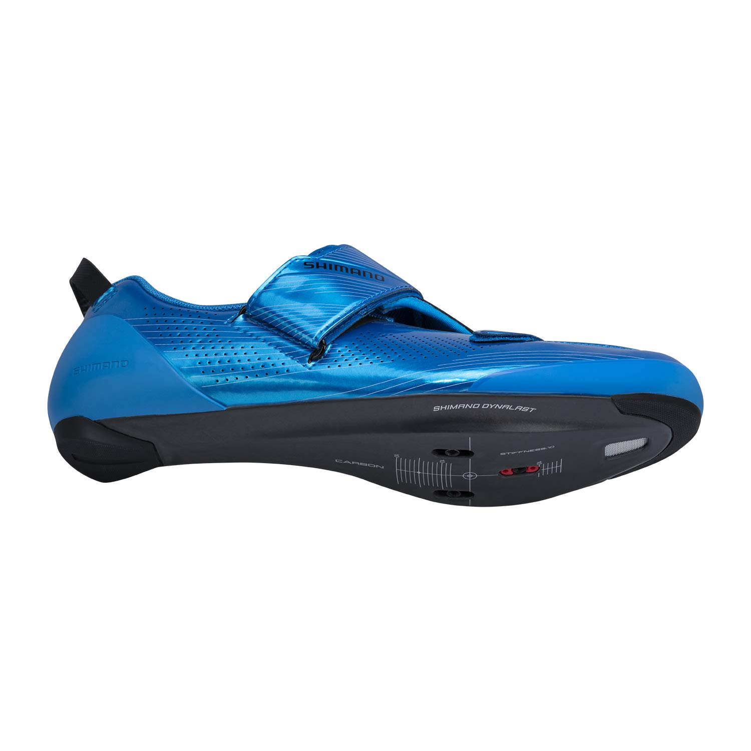 SHIMANO SH-TR901 Pro Triathlon Racing Shoe Dedicated to Speed and Efficiency, Blue, 46.5