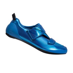 SHIMANO SH-TR901 Pro Triathlon Racing Shoe Dedicated to Speed and Efficiency, Blue, 46.5