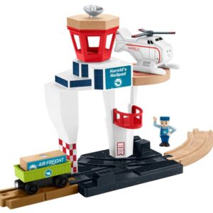 Thomas & Friends Wood Harold's Helipad Playset