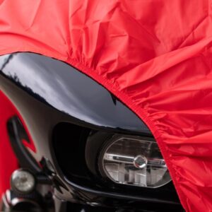 Wrypun Motorcycle Cover for Honda Goldwing 1100 1200 1500 1800 XXXL Outdoor Black+Red