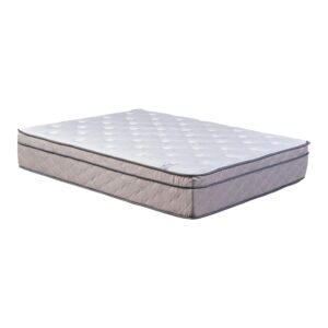 Encased Hybrid Eurotop Pillowtop Memory Foam Gel Innerspring Fully Assembled Mattress, Good For The Back