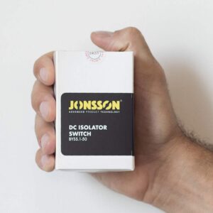 Jonsson 50A 1500V DC Isolator Switch for Solar Applications (Panel Mount, Lockable)