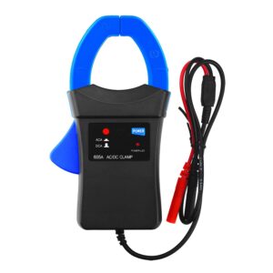 btmeter bt-605a ac/dc 600a clamp-on current probe amp adapter for work with digital multimeters