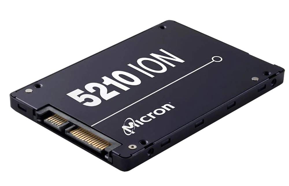 Micron 5210 Ion Enterprise SSD, 7.68TB 6Gb/s 2.5" SATA SSD, Compatible with Dell PowerEdge R430, R630, R730, R730XD, R830, R930, T430, T440 and T630 Servers