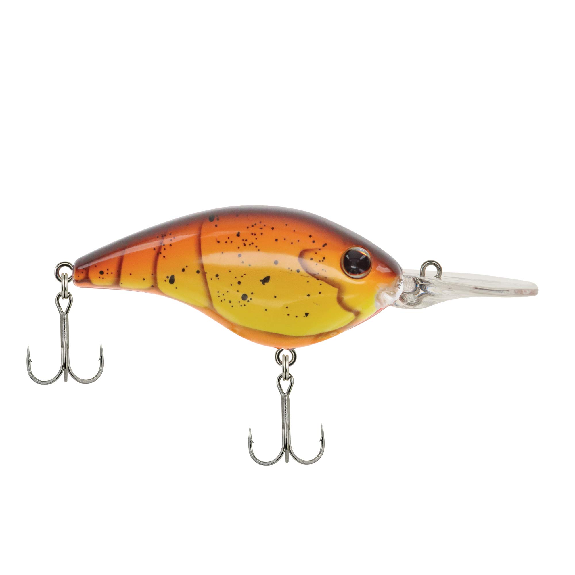 Berkley Frittside Fishing Lure, Spring Craw, 3/7 oz, 2 1/2in | 6 2/5cm Crankbaits, Classic Flat Side Profile Mimics Variety of Species and Creates Flash, Equipped with Sharp Fusion19 Hook