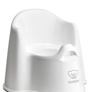 BabyBjörn Potty Chair, White/Gray