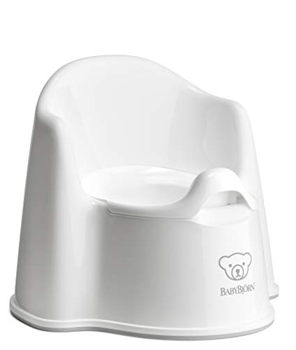 BabyBjörn Potty Chair, White/Gray