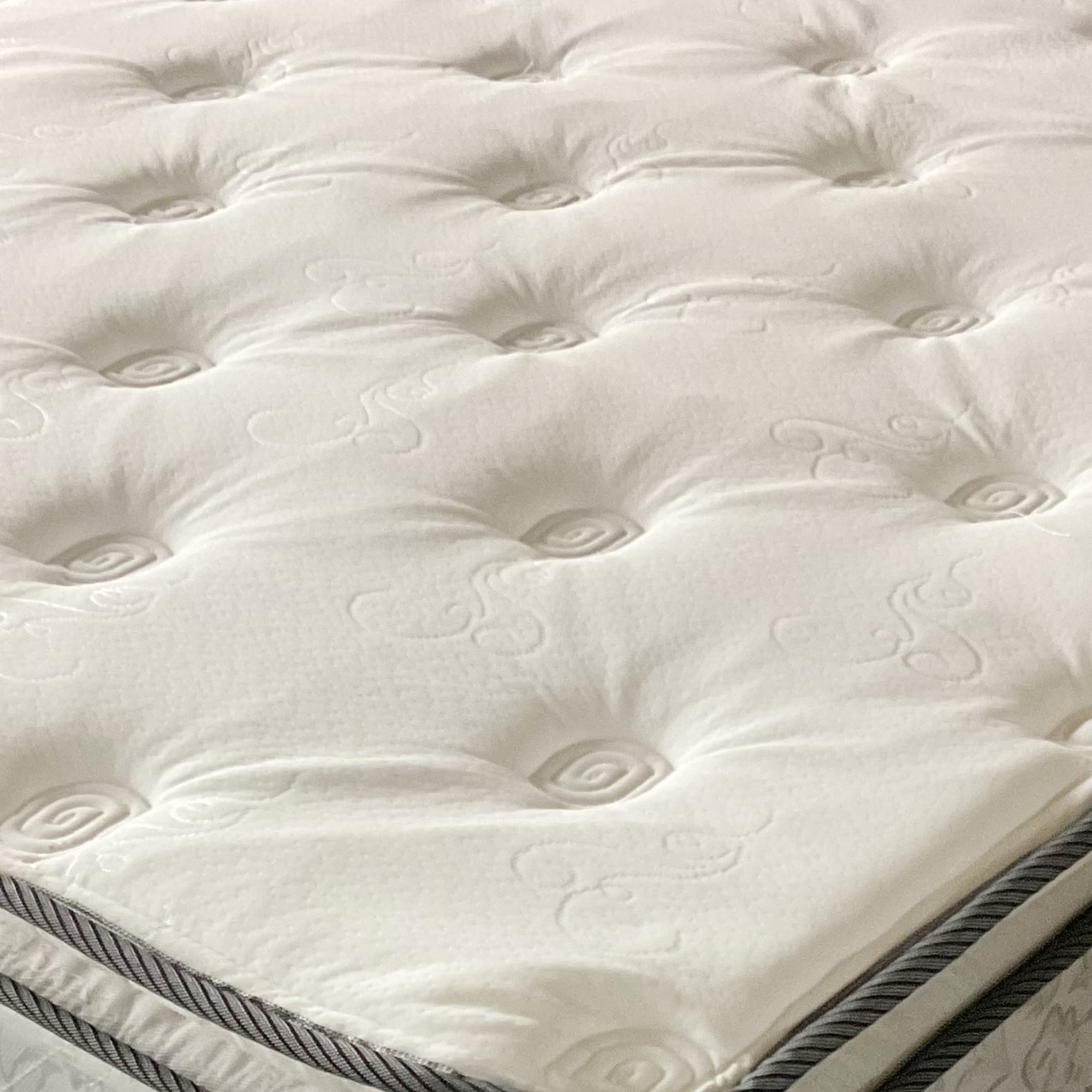 Nutan 12-Inch Medium Plush Double sided Pillowtop Innerspring Fully Assembled Mattress Good For The Back, Queen