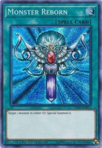 monster reborn - tn19-en011 - prismatic secret rare - limited edition