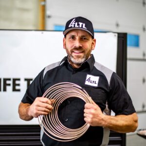 4LIFETIMELINES - 1/4" x 25' True Copper-Nickel Alloy Non-Magnetic, Brake Line Tubing Coils and Fittings, 2 Complete Kits, Brake Line Roll and Fittings, Copper Nickel Tubing, Fuel Line Repair