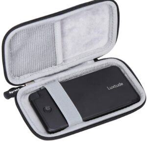 aproca hard carry travel case for luxtude powereasy 5000mah ultra slim portable phone charge black