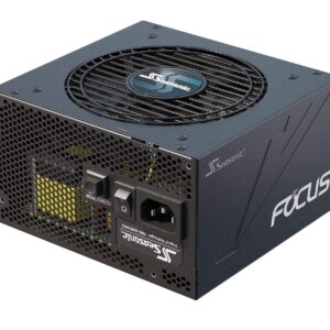 Seasonic FOCUS GX-850, 850W 80+ Gold, Full-Modular, Fan Control in Fanless, Silent, and Cooling Mode, Perfect Power Supply for Gaming and Various Application, SSR-850FX.