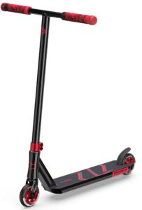 fuzion z250 se pro scooters - trick scooter - intermediate and beginner stunt scooters for kids 8 years and up, teens and adults – durable freestyle kick scooter for boys and girls (red/black)