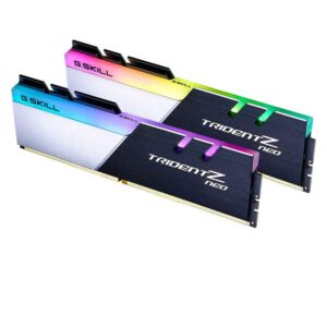 g.skill trident z neo series (intel xmp) ddr4 ram 32gb (2x16gb) 3600mt/s cl18-22-22-42 1.35v desktop computer memory udimm (f4-3600c18d-32gtzn)