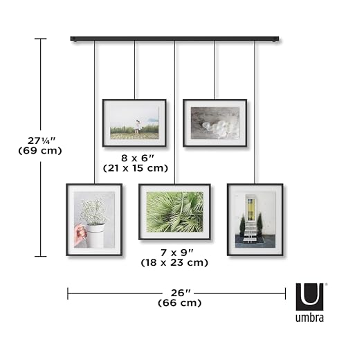 Umbra Exhibit Wall Picture Frames Set of 5