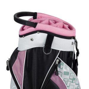 Founders Club Women's Ladies Complete Golf Set (16 Piece) Standard or Petite Length Right Handed (Rose, Petite)