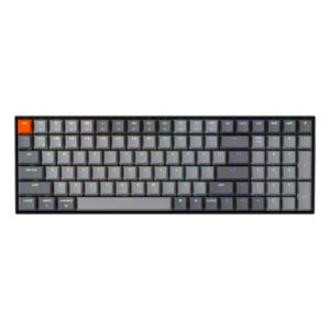 keychron k4 96% layout 100 keys wireless bluetooth 5.1/wired usb mechanical gaming keyboard with gateron g pro brown switch rgb backlight n-key rollover for mac windows pc-version 2