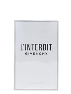 givenchy l'interdit eau de toilette spray for women 2.6 ounce