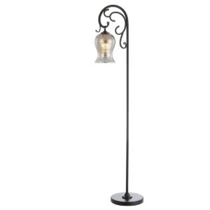 safavieh fll4057a lighting meridia black 64-inch (led bulb included) floor lamp