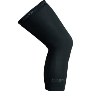 castelli thermoflex 2 knee warmer black, m