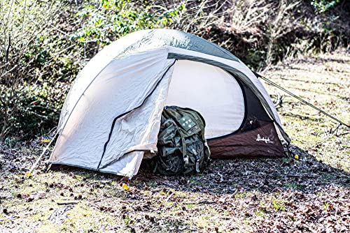 SGT KNOTS Large Tent Stakes - Heavy Duty Camping Stakes for Tents - Yellow Canopy Stakes, Plastic Tent Garden Stakes - Professional Grade Stakes for Hiking, Gardening, Backpacking I 9 Inch, 50 Packs